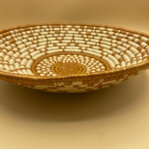 Coiled Basket Native American Design Decorative Coil Basket Rustic ...