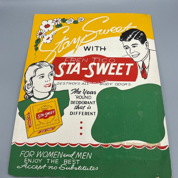 1950s Deodorant - Etsy