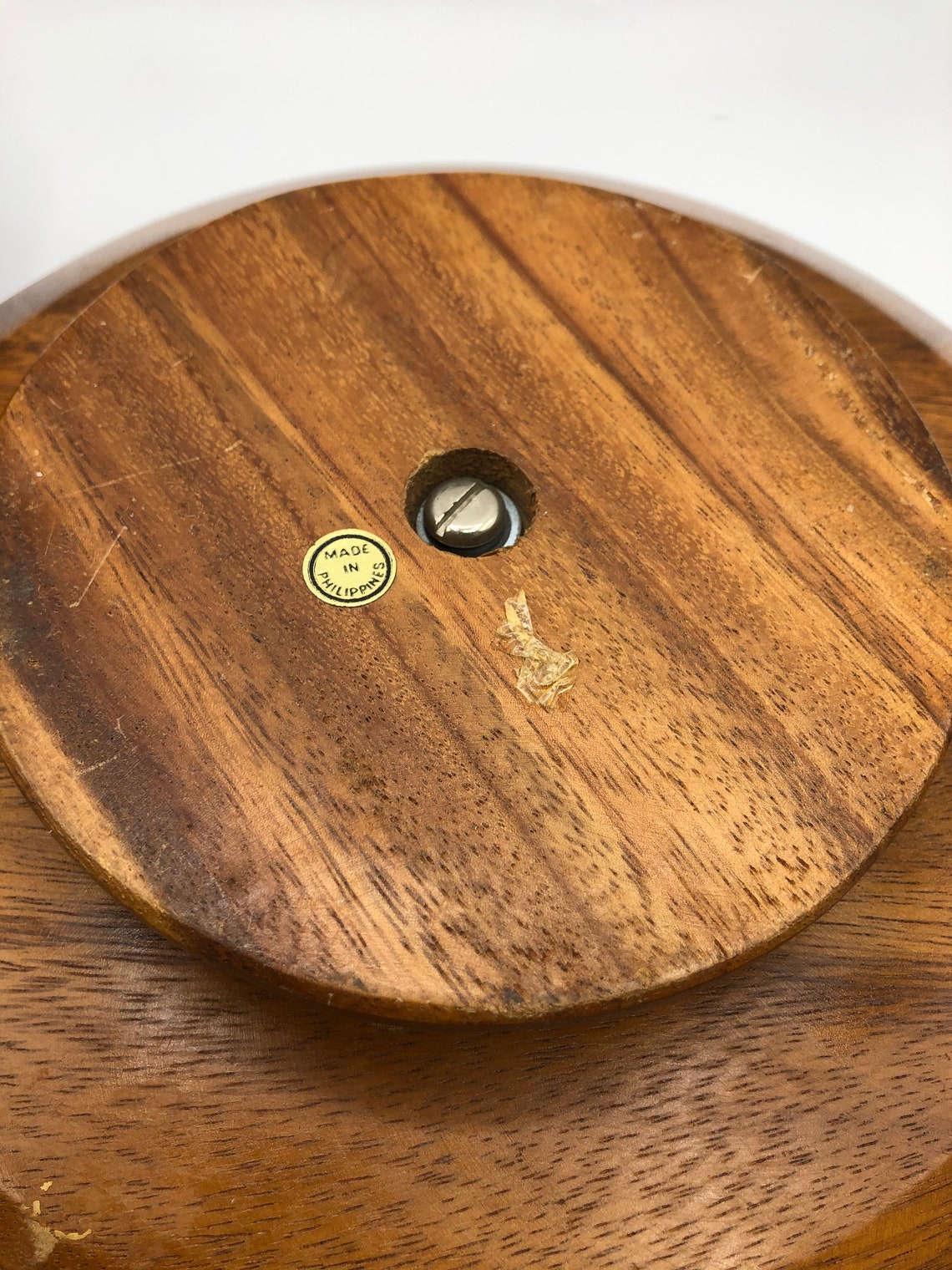 Monkey Pod Pineapple Lazy Susan Monkeypod Spinning Wood | Etsy