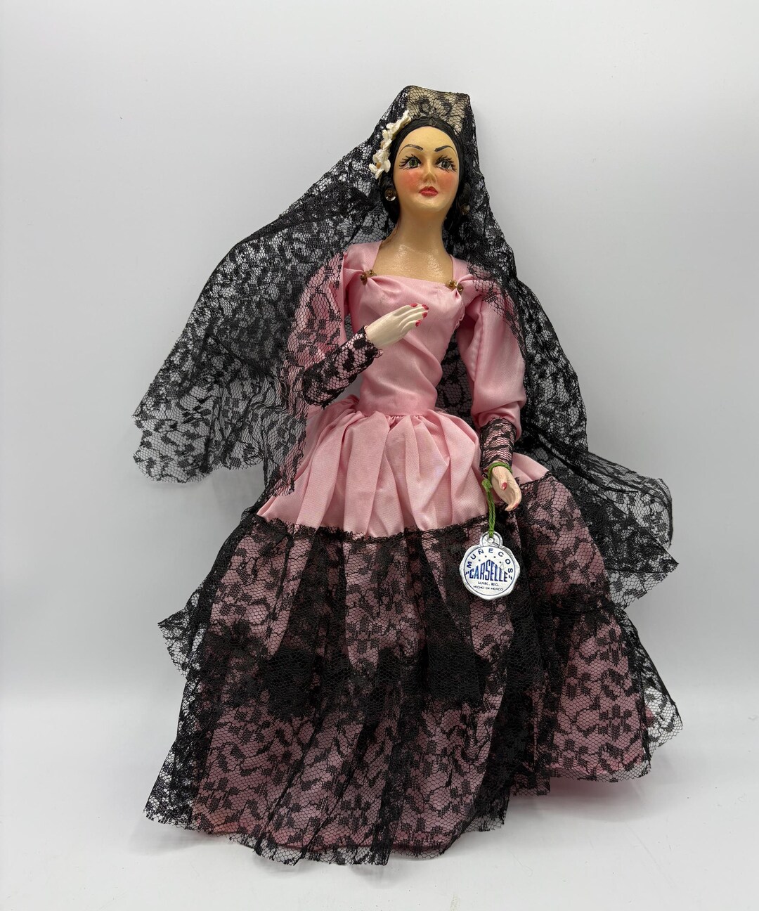 Spanish Flamenco Dancer Art Doll Vintage Mexican Señorita Munecos ...