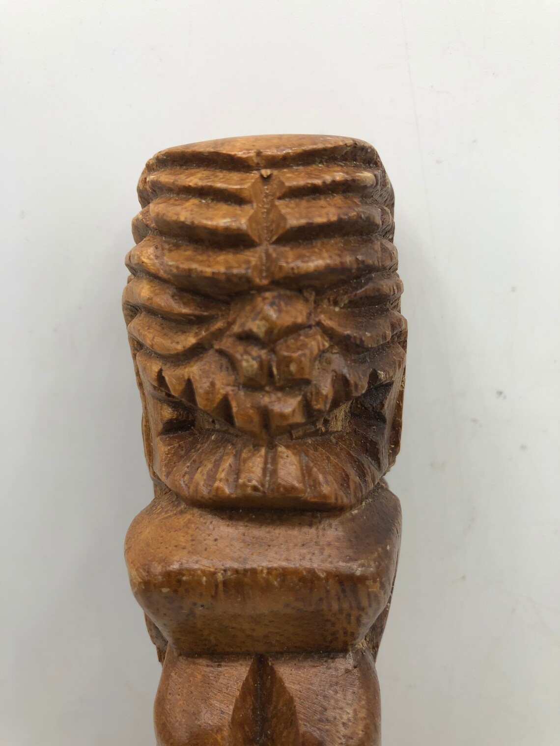 Vintage Oversized Wood Tiki God Spoon Hawaii Monkeypod Wooden | Etsy