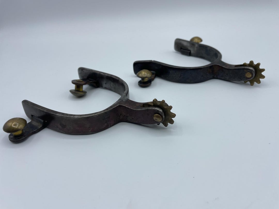 Set of Boot Spurs Horse Spurs Cowboy Cowgirl Spurs Horseback Riding ...