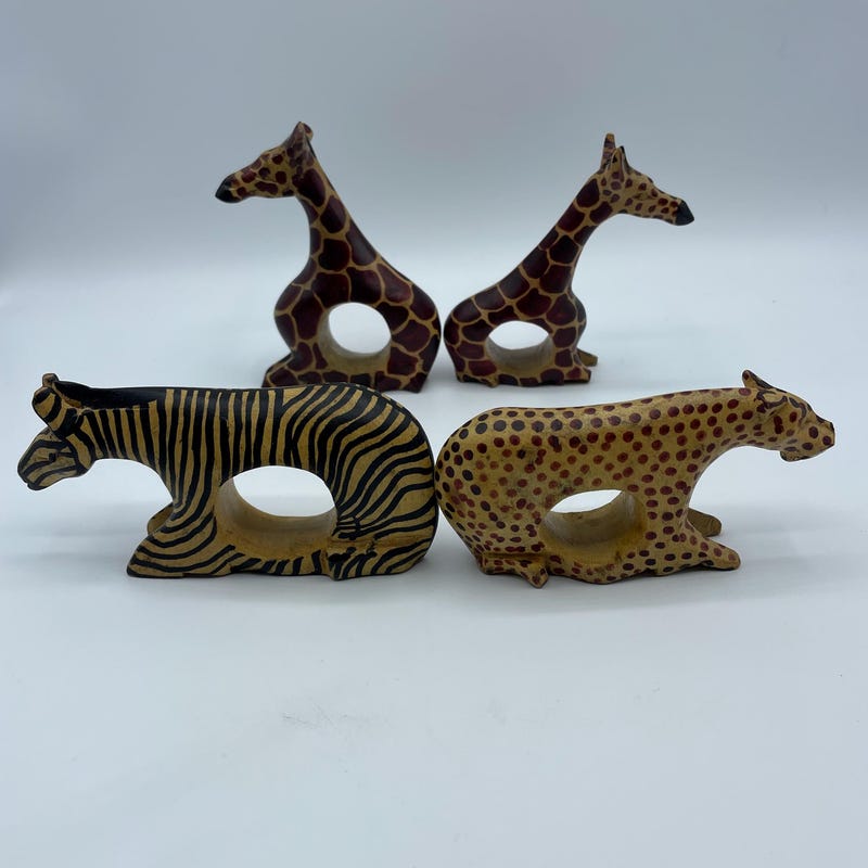 African Napkin Rings - Etsy