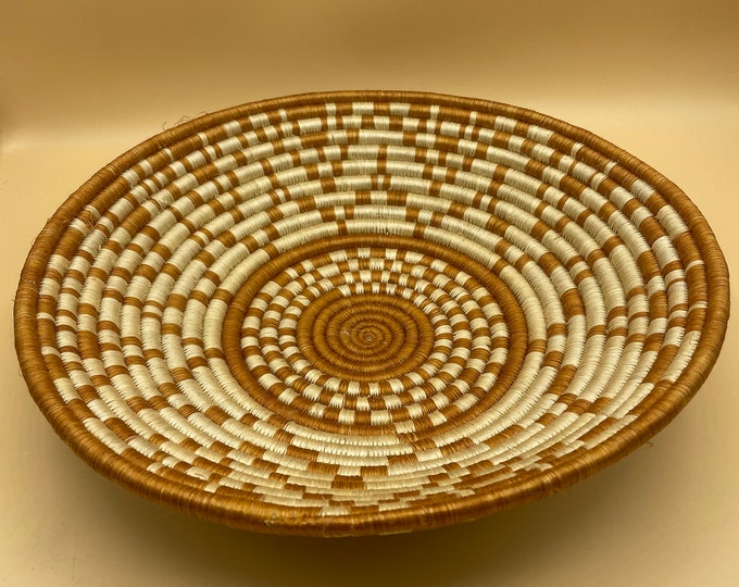 Coiled Basket Native American Design Decorative Coil Basket Rustic ...