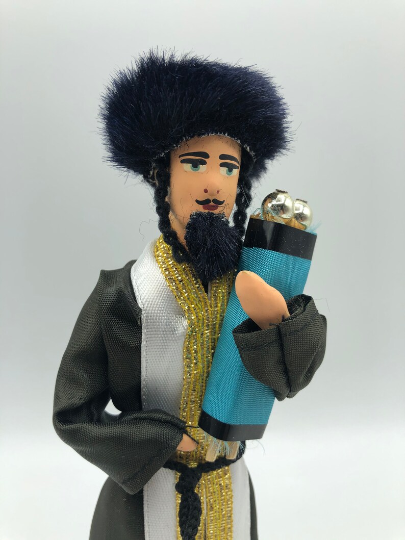 Vintage Rabbi Doll Handmade in Israel Original by Isradoll | Etsy