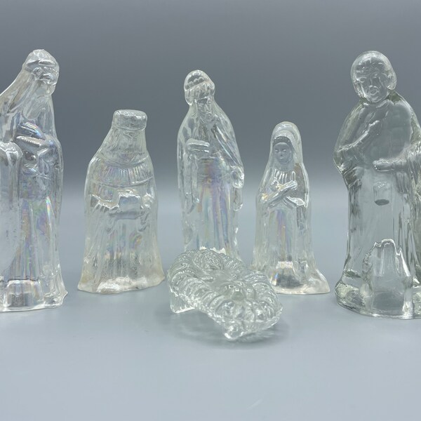 Glass Nativity - Etsy