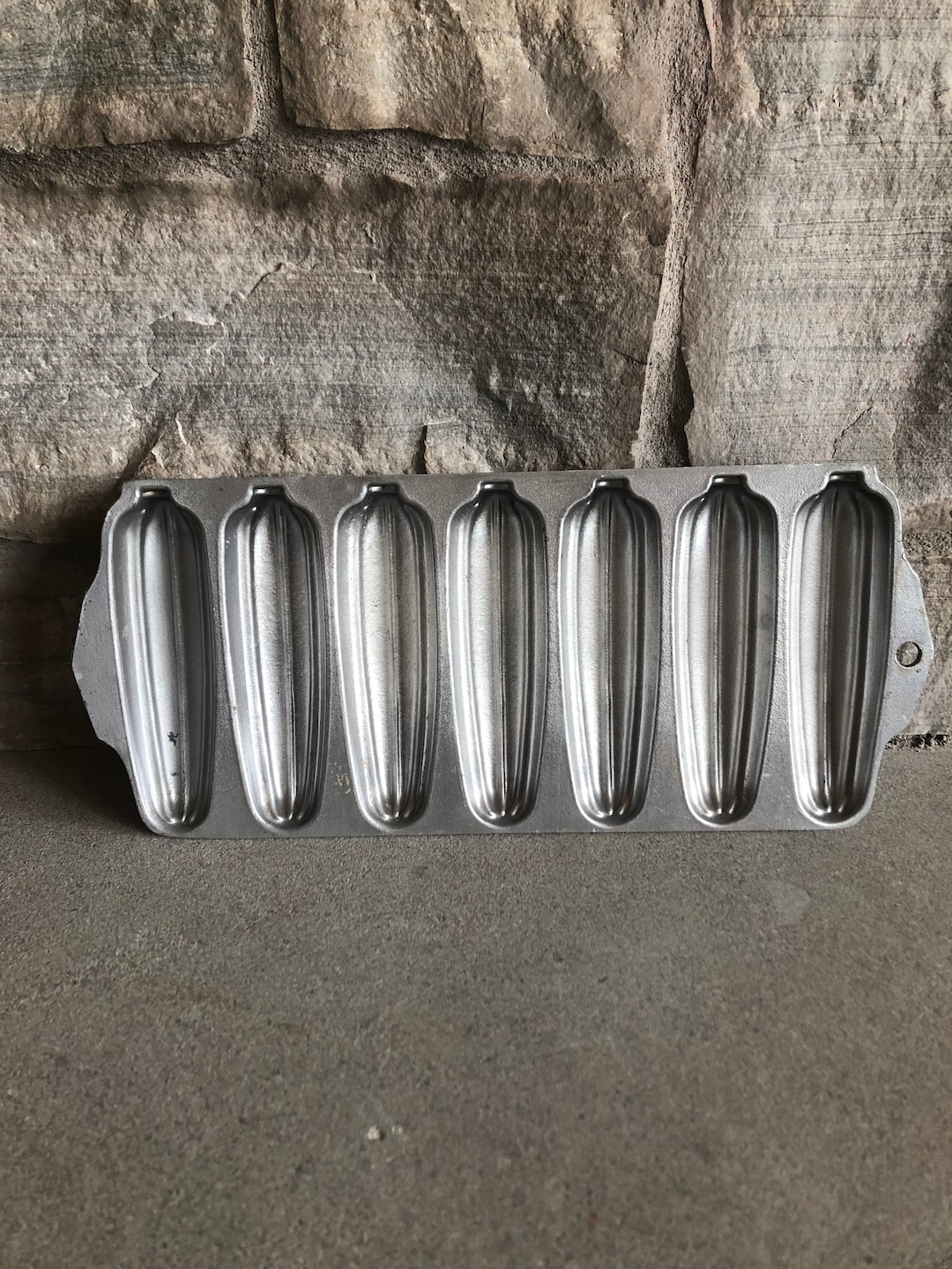 Vintage Aluminum Wearever Cornbread Baking Pan Corn Shaped Corn Bread ...