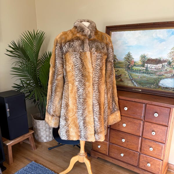 Red Fox Fur Coat - Etsy