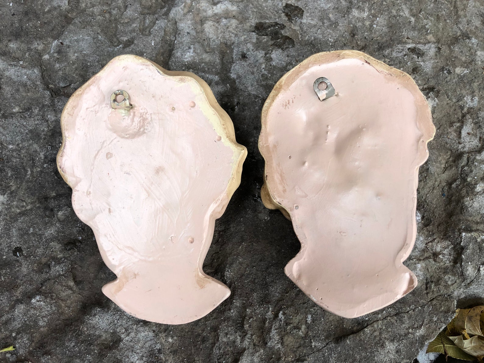 Ceramic Cherub Wall Art Cherubs Baby Face Heads Vintage Angels | Etsy