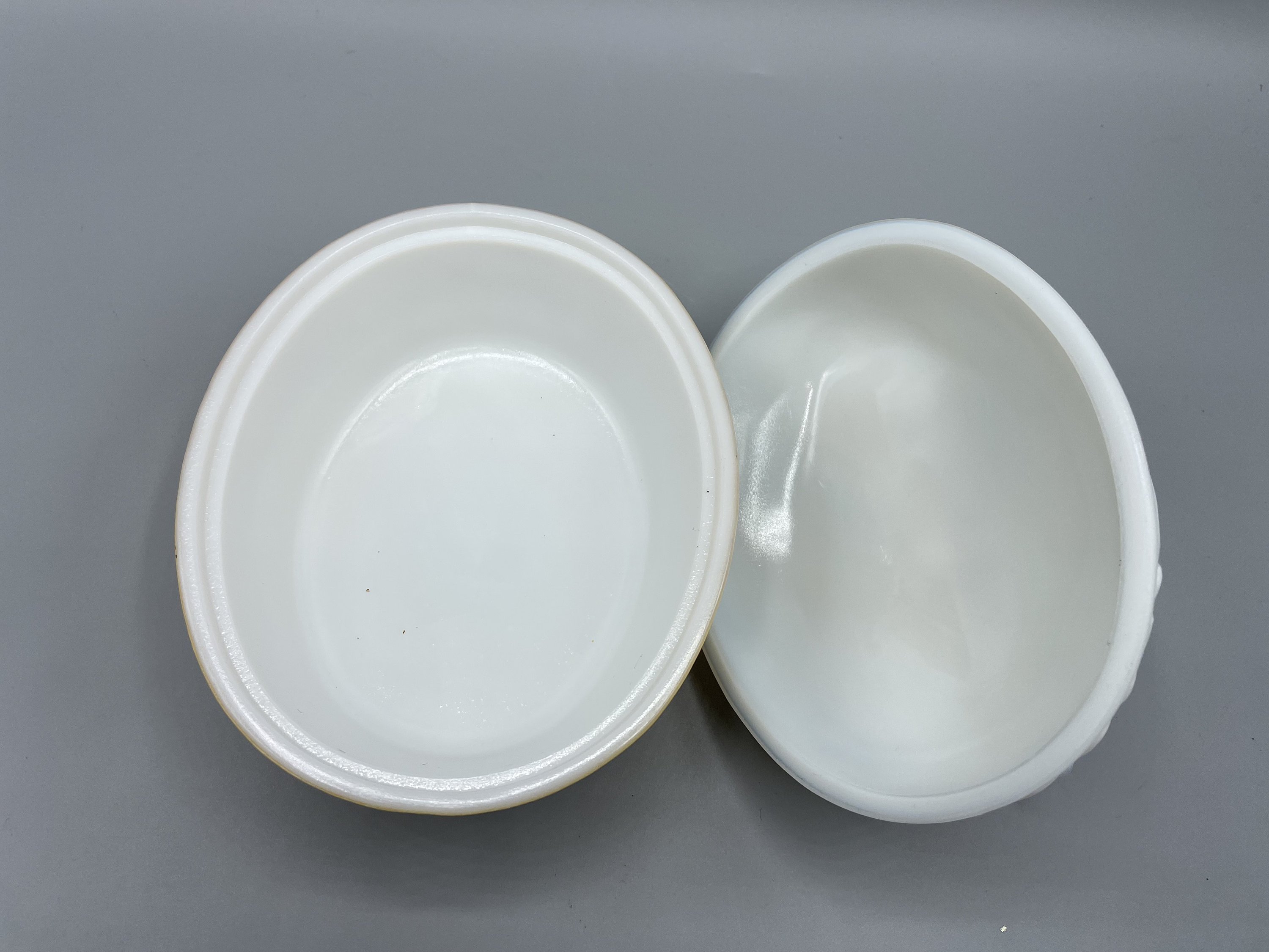 Avon Hen on Nest Chicken Covered Dish 1970s Milk Glass - Etsy