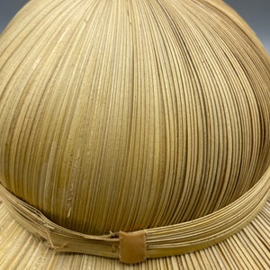 Vintage 1950s Safari Hat 1960s Woven Straw Sun Hat French Hand Wove ...