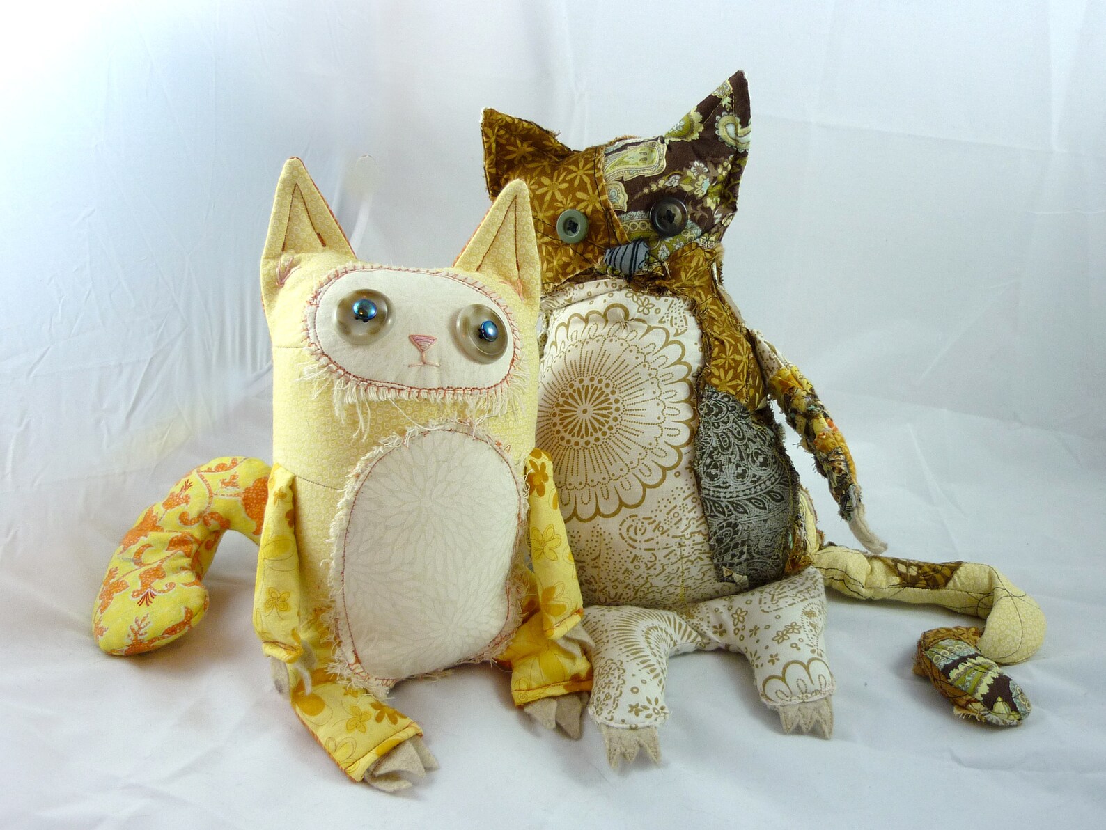 Custom Stuffed Animal Handmade to Order: Cat, Otter, Sloth, Owl More - Etsy