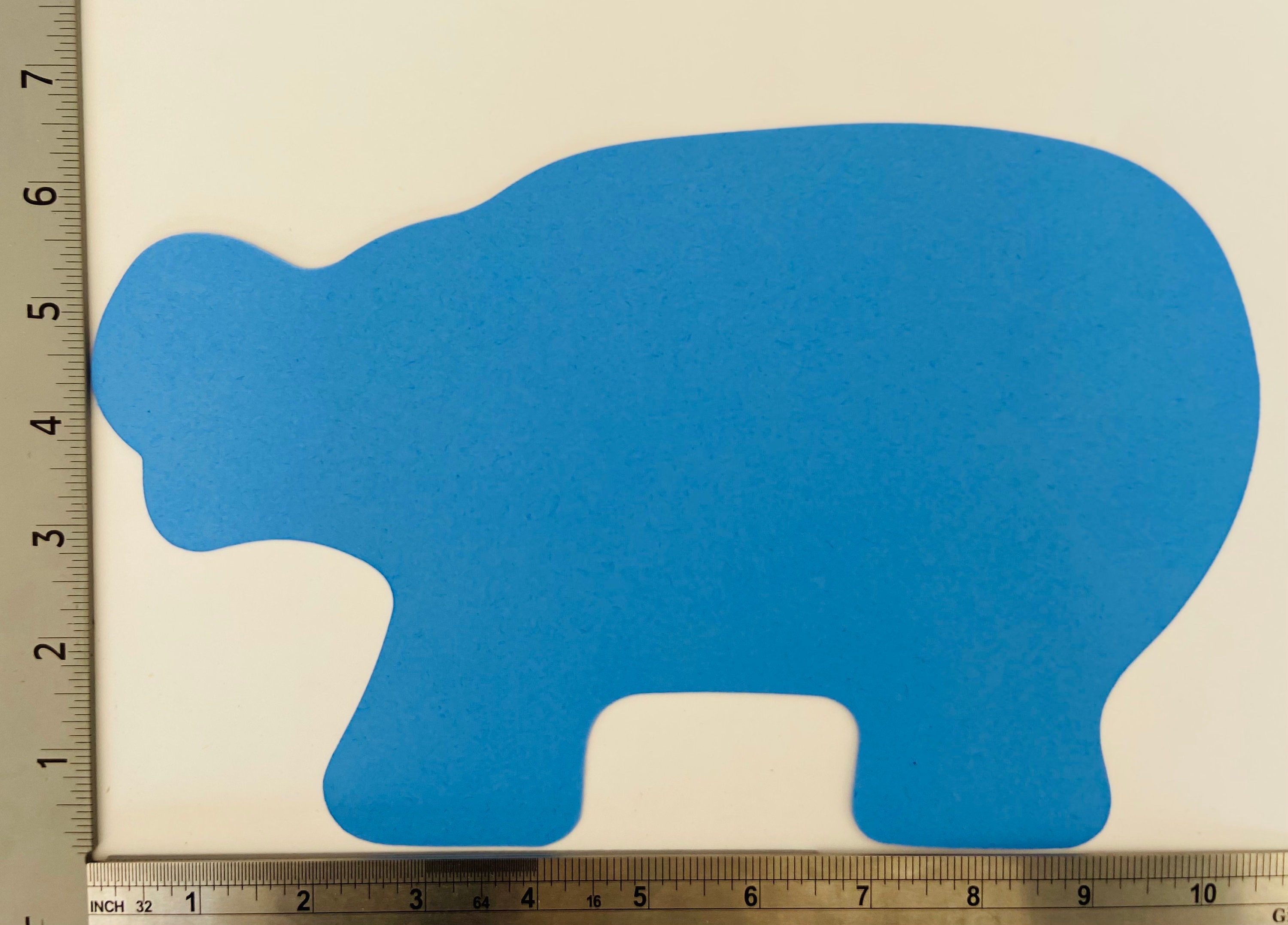 Super Cut-outs - Assorted Color Hippo - Etsy