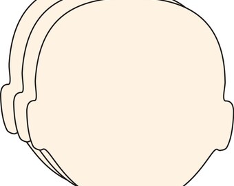 Person Single Color Creative Cut-outs | Etsy