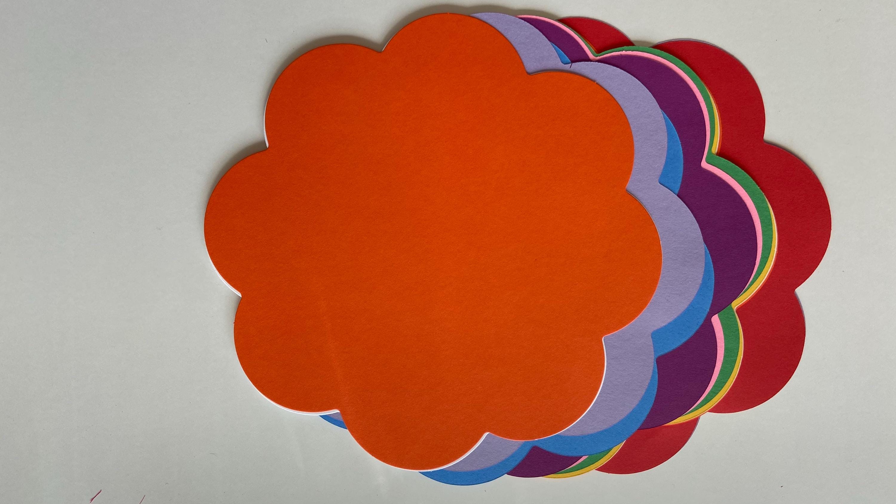 Super Cut-outs Assorted Color Flower - Etsy