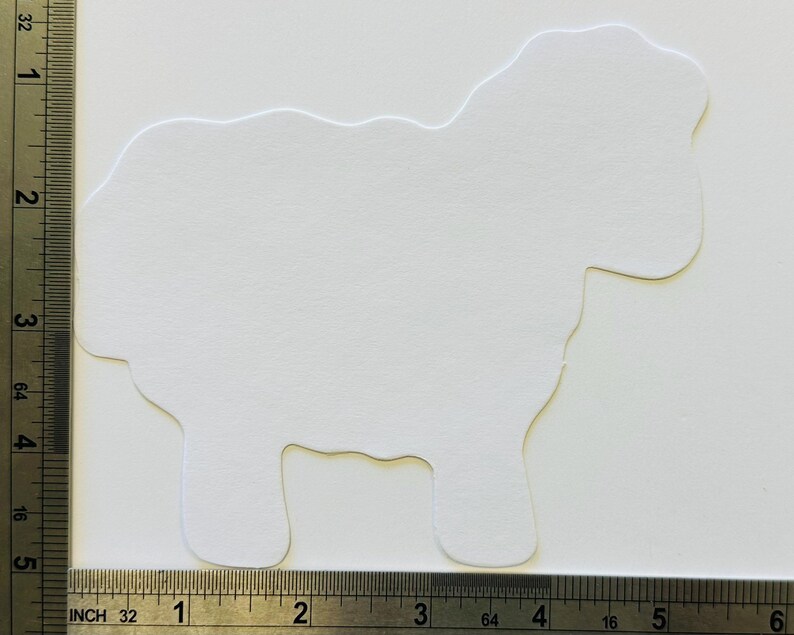 Creative Cut-outs - Single Color Sheep/lamb - Etsy