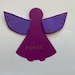 Creative Cut-outs - Single Color Angel - Etsy