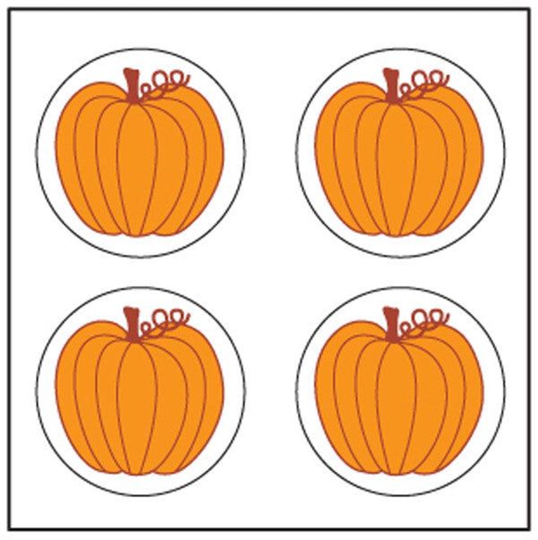 SHAPES ETC. Incentive Stickers - Pumpkin - Etsy