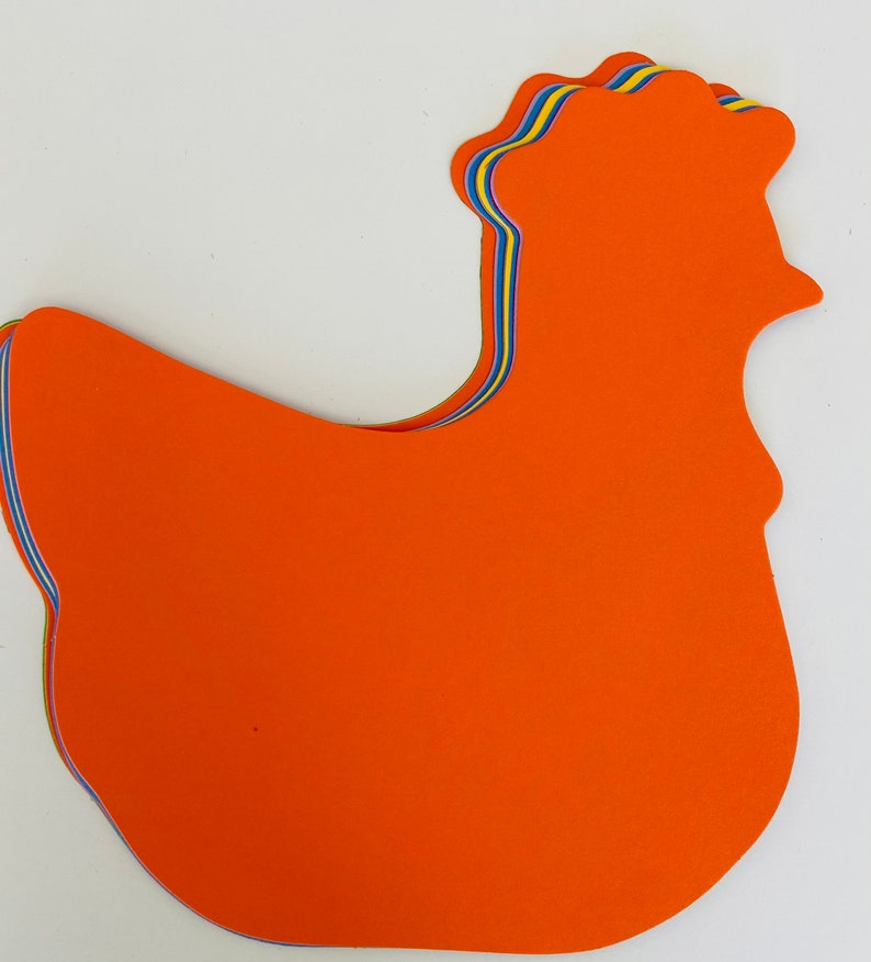 Super Cut-outs - Assorted Color Hen - Etsy