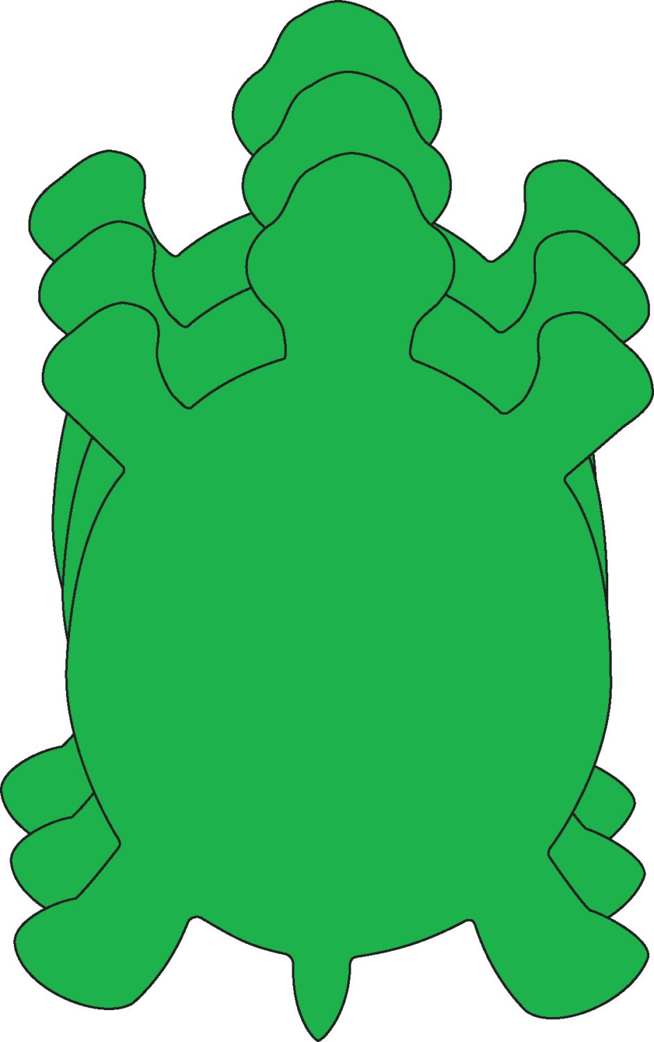 Creative Foam Cut-outs - Single Color Turtle - Etsy