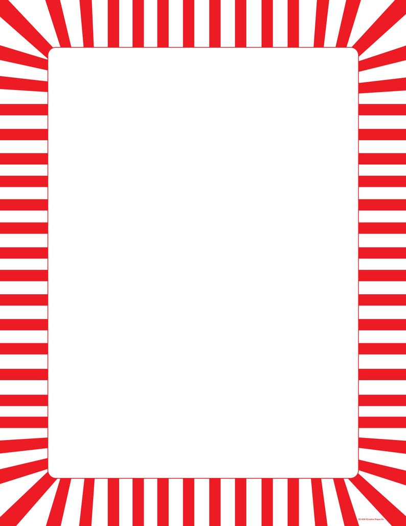 SHAPES ETC. Designer Paper - Candy Cane (50 Sheet Package) - Etsy