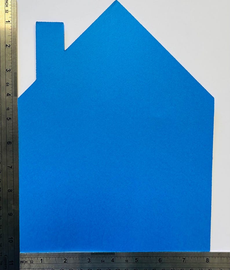 Super Cut-outs - Assorted Color House - Etsy