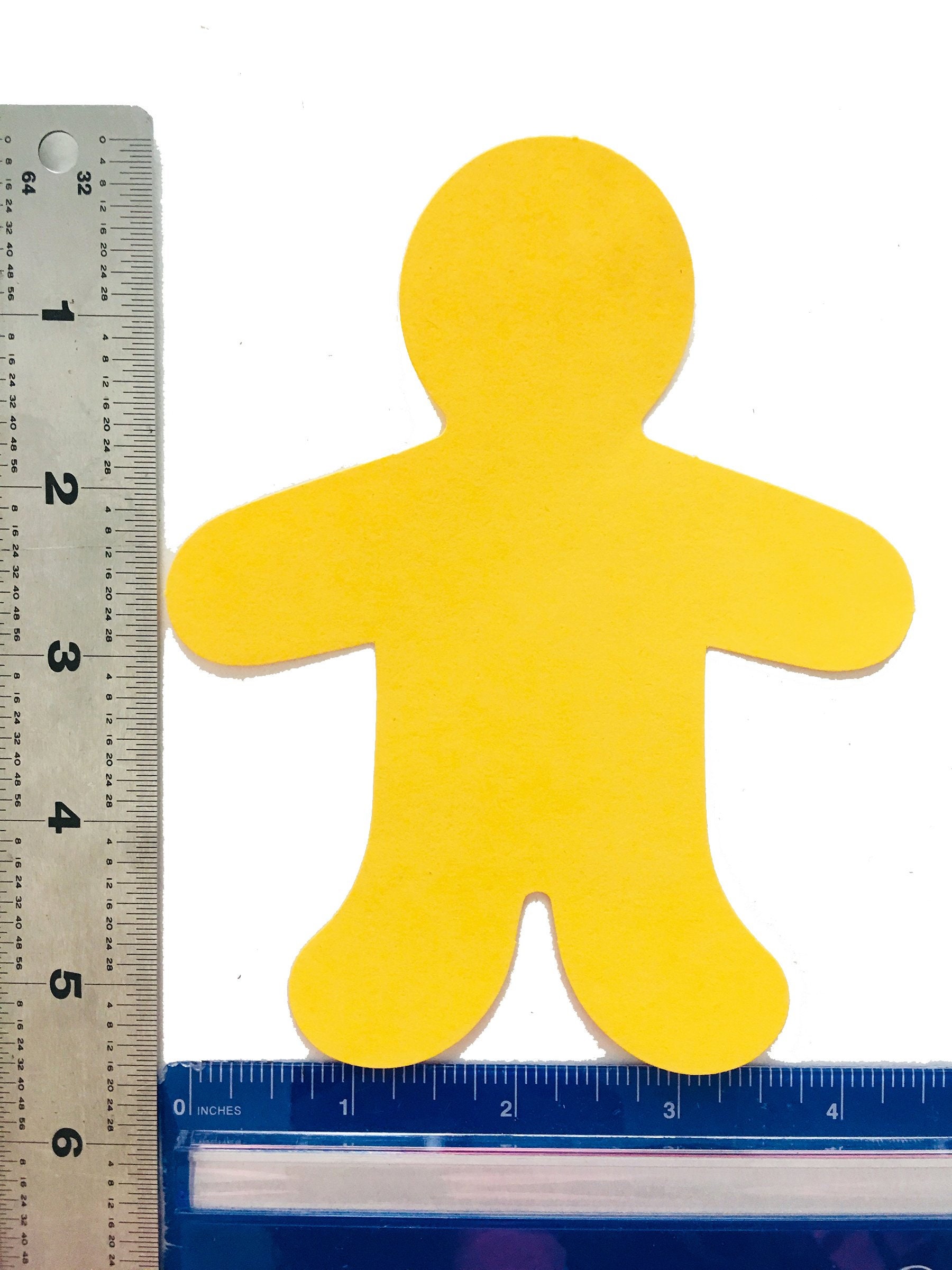 Creative Cut-outs - Assorted Color Person - Etsy