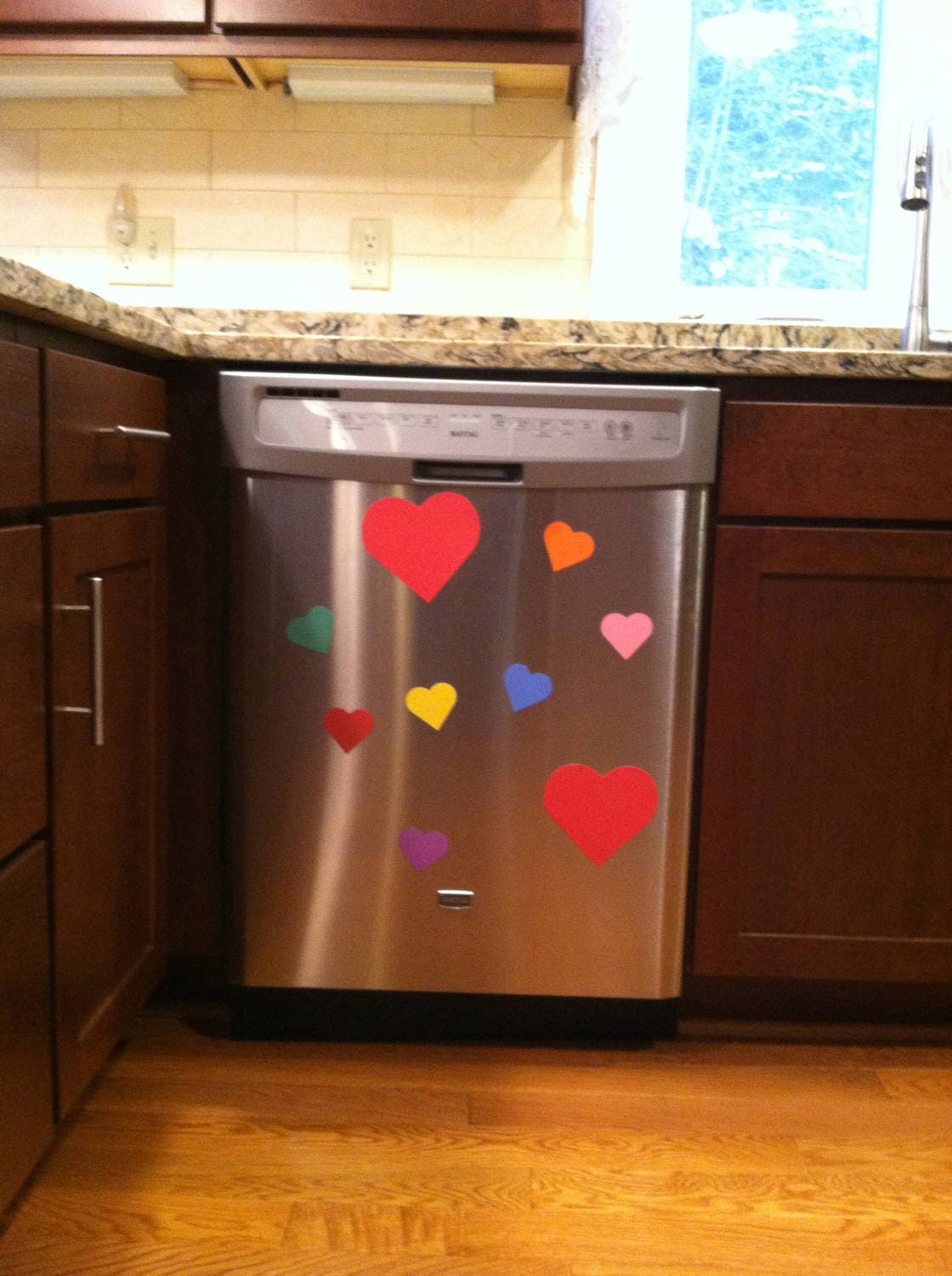 Creative Magnets Large Tri-color Heart - Etsy