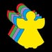 124 Pcs Angel Large Assorted Color Cut-outs - 5.5in - Etsy