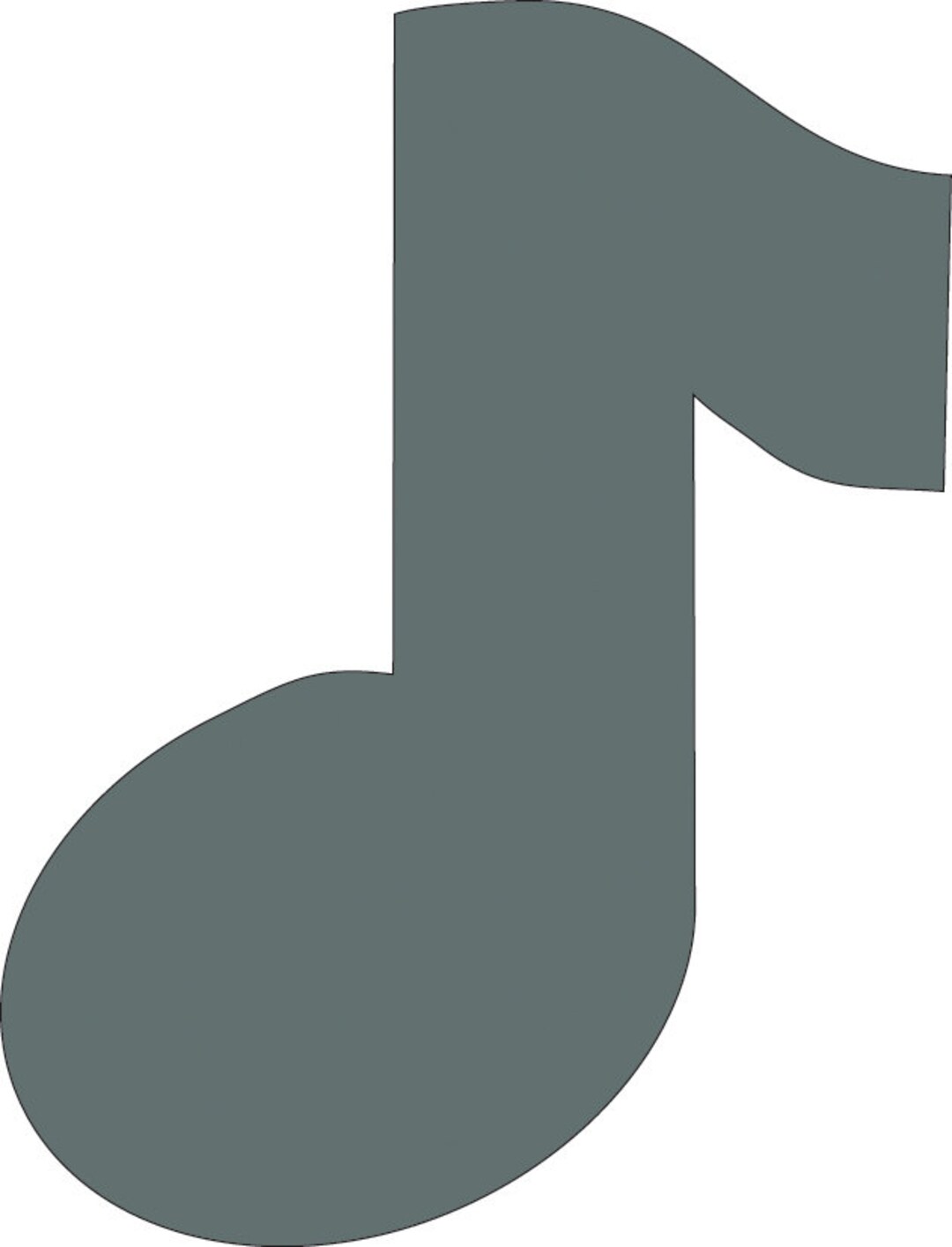 Music Note Sticky Notepad - Etsy