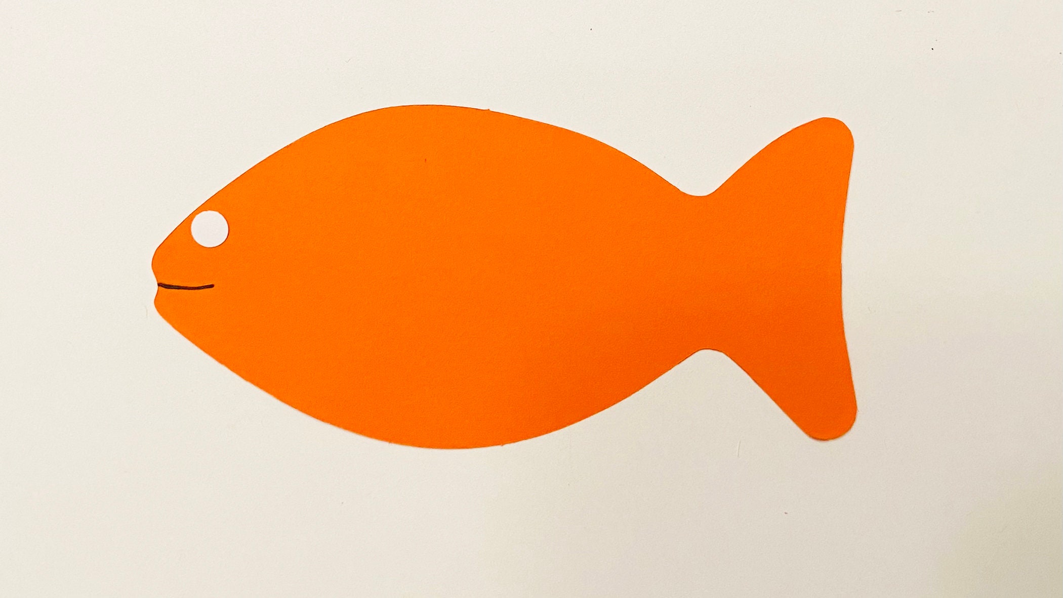 Creative Cut-outs - Large Assorted Color Faith Fish - Etsy