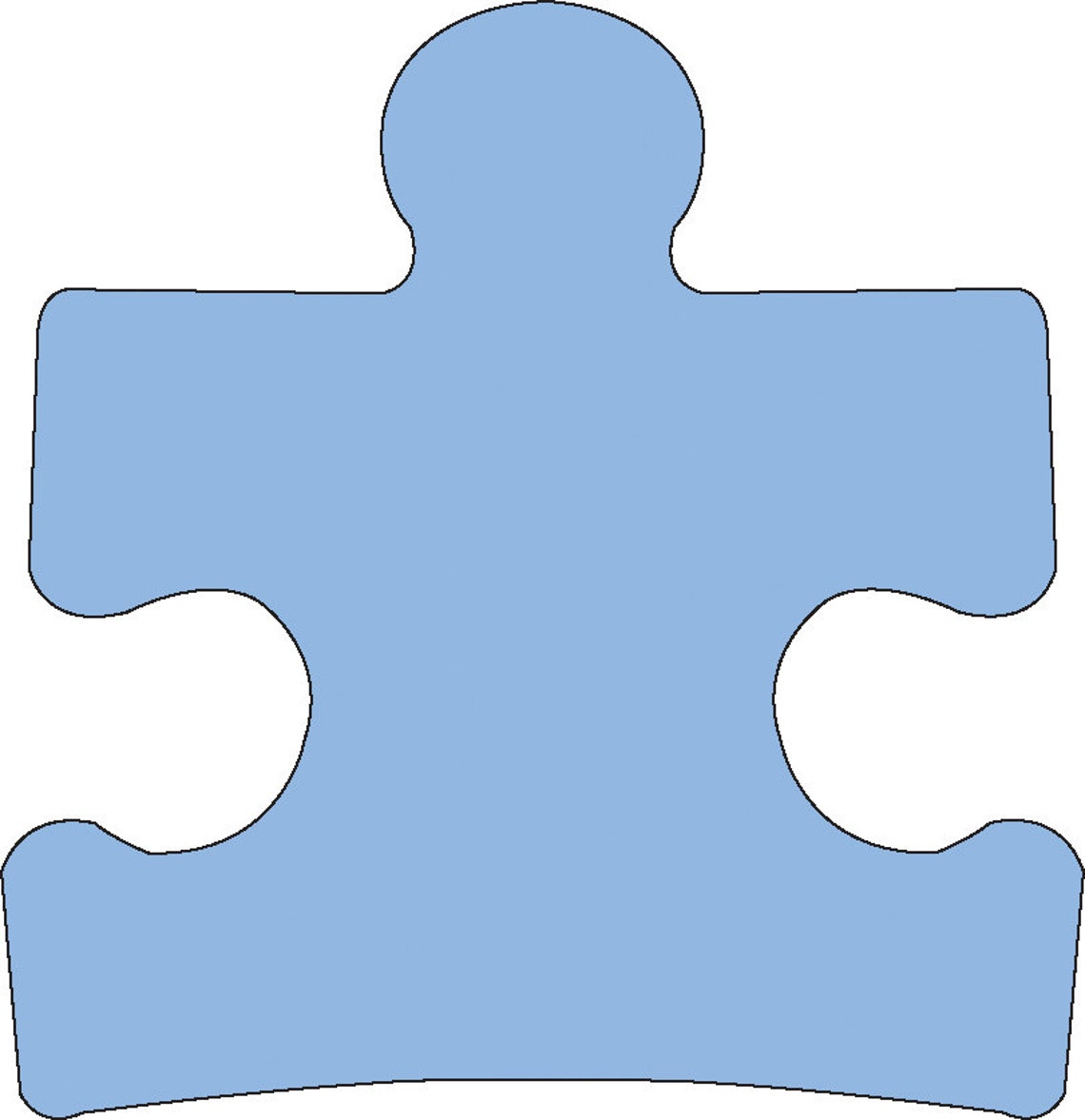 Puzzle Piece Sticky Notepad - Etsy