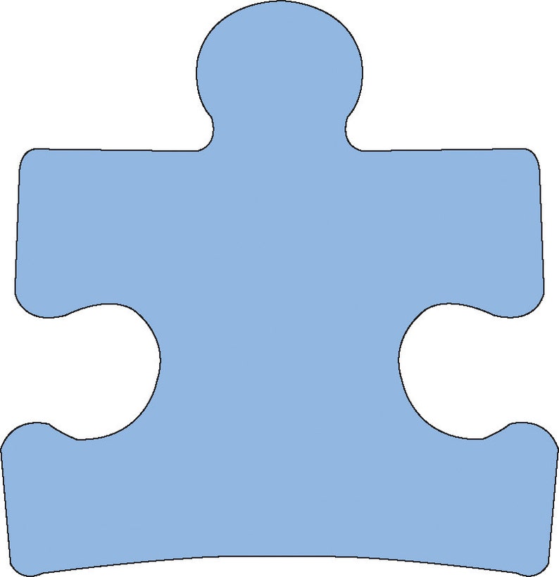 Puzzle Piece Sticky Notepad - Etsy