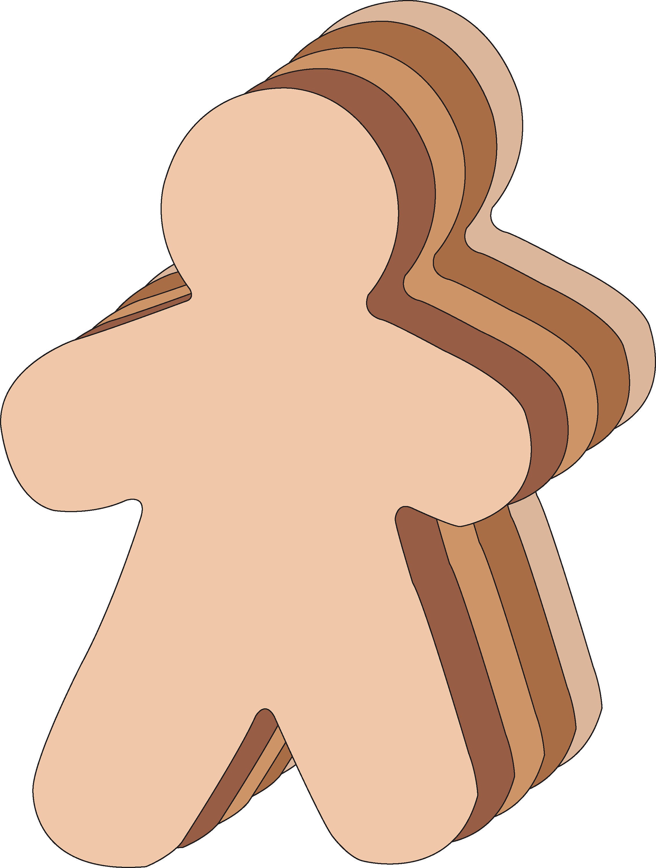 Blank People Cutouts