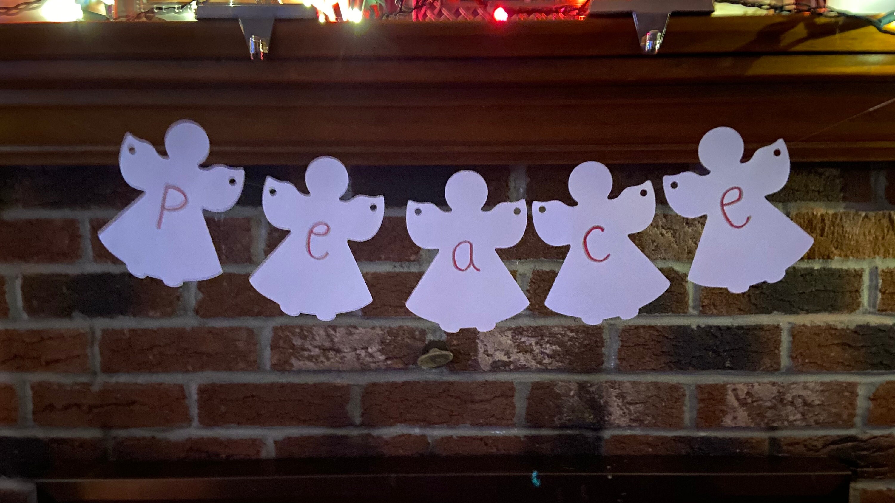 Creative Cut-outs - Single Color Angel - Etsy