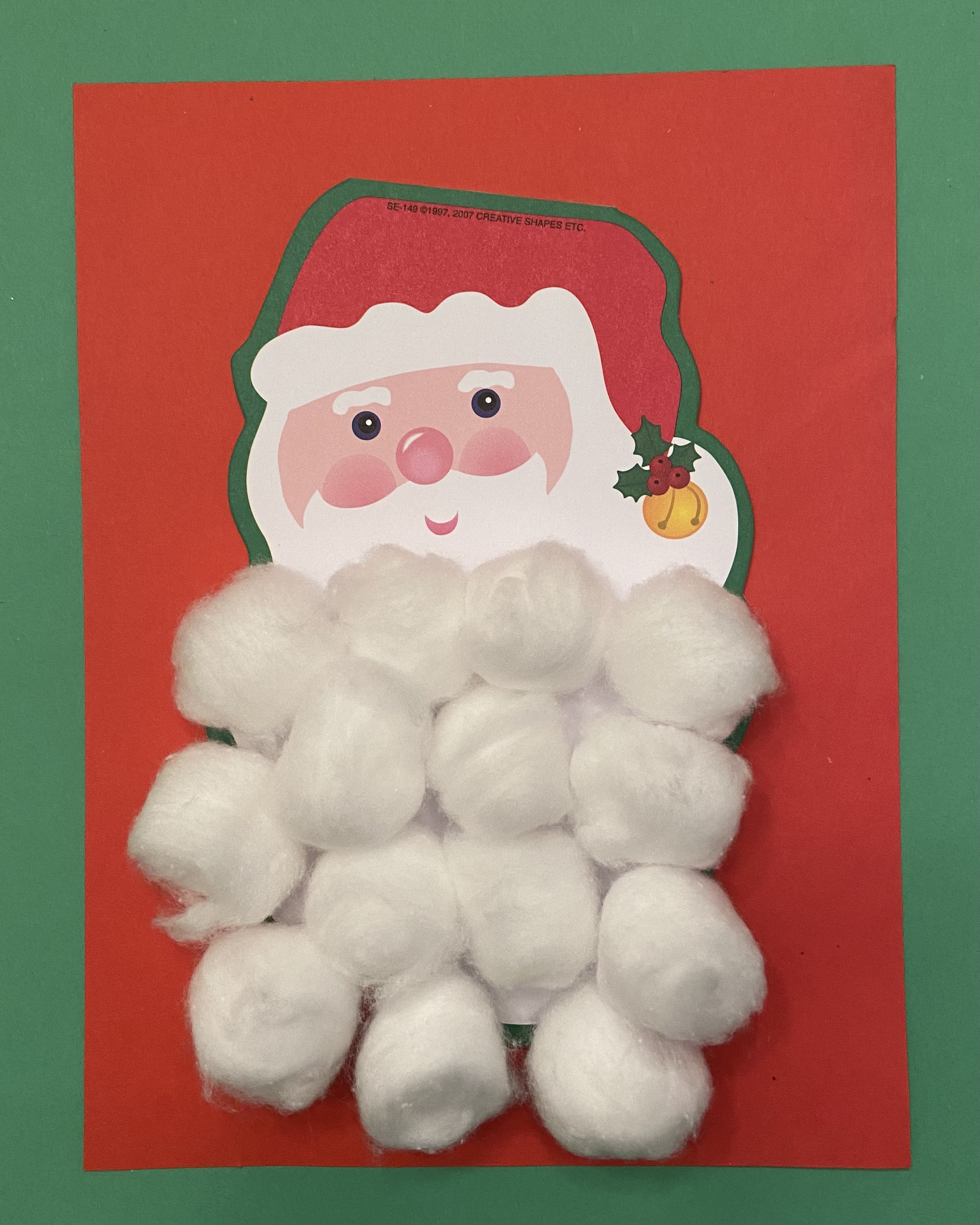 Santa Face Notepad - Etsy