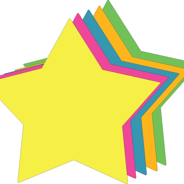 Star Cutouts - Etsy