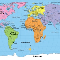 Old World Map Letters, Map Clip Art, Shabby Map Digital Alphabet ...