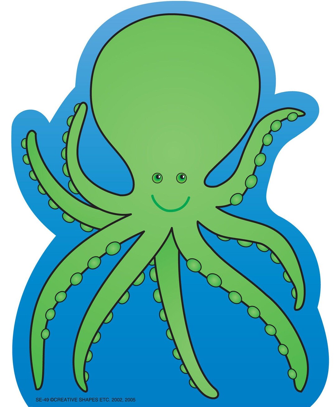 SHAPES ETC. Mini Notepad - Octopus - Etsy