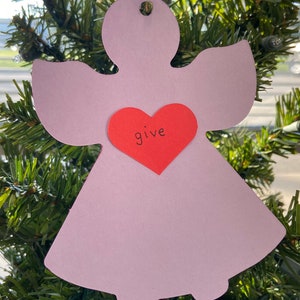 Creative Cut-outs - Single Color Angel - Etsy