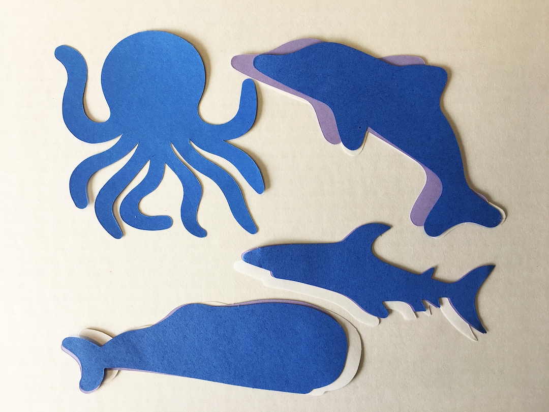 Ocean Cut-out Set - Etsy