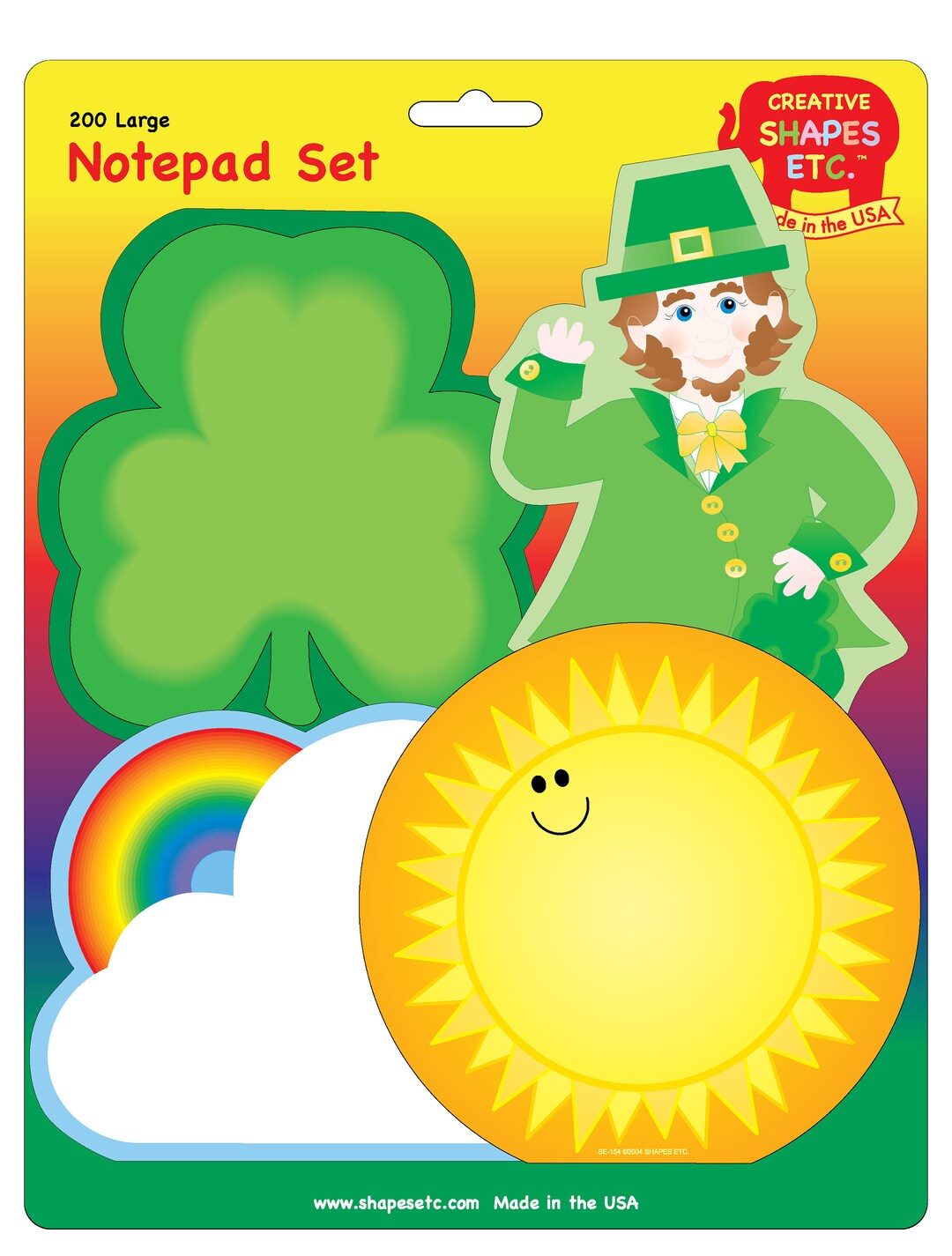 St. Patrick's Day Notepad Set - Etsy