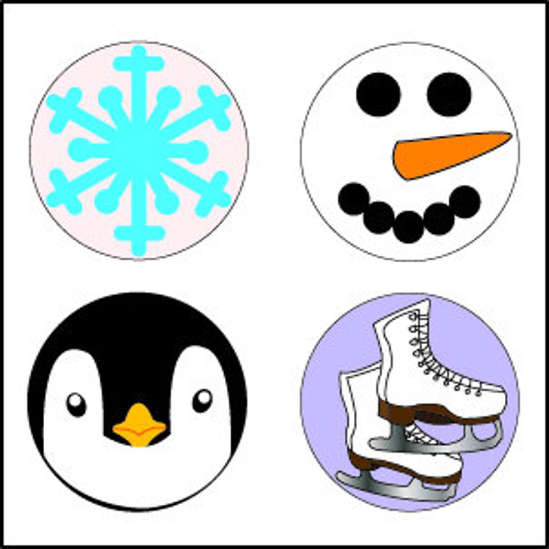 Incentive Stickers - Winter - Etsy