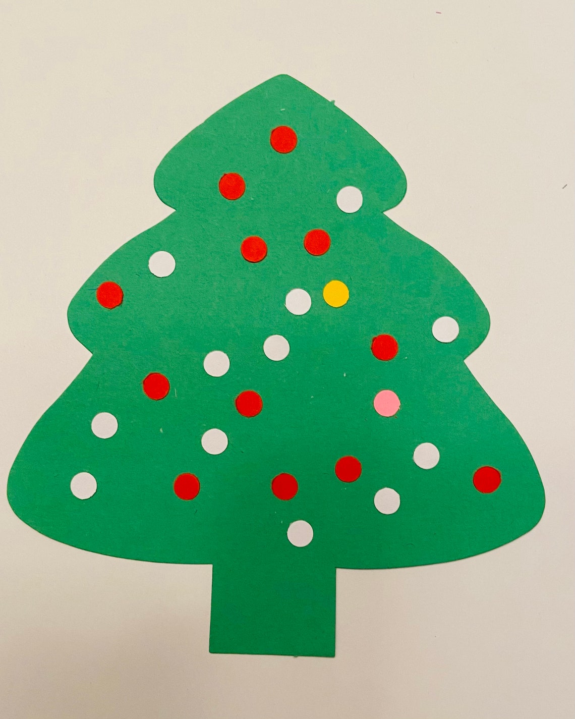 Creative Cut-outs Single Color Evergreen Tree - Etsy