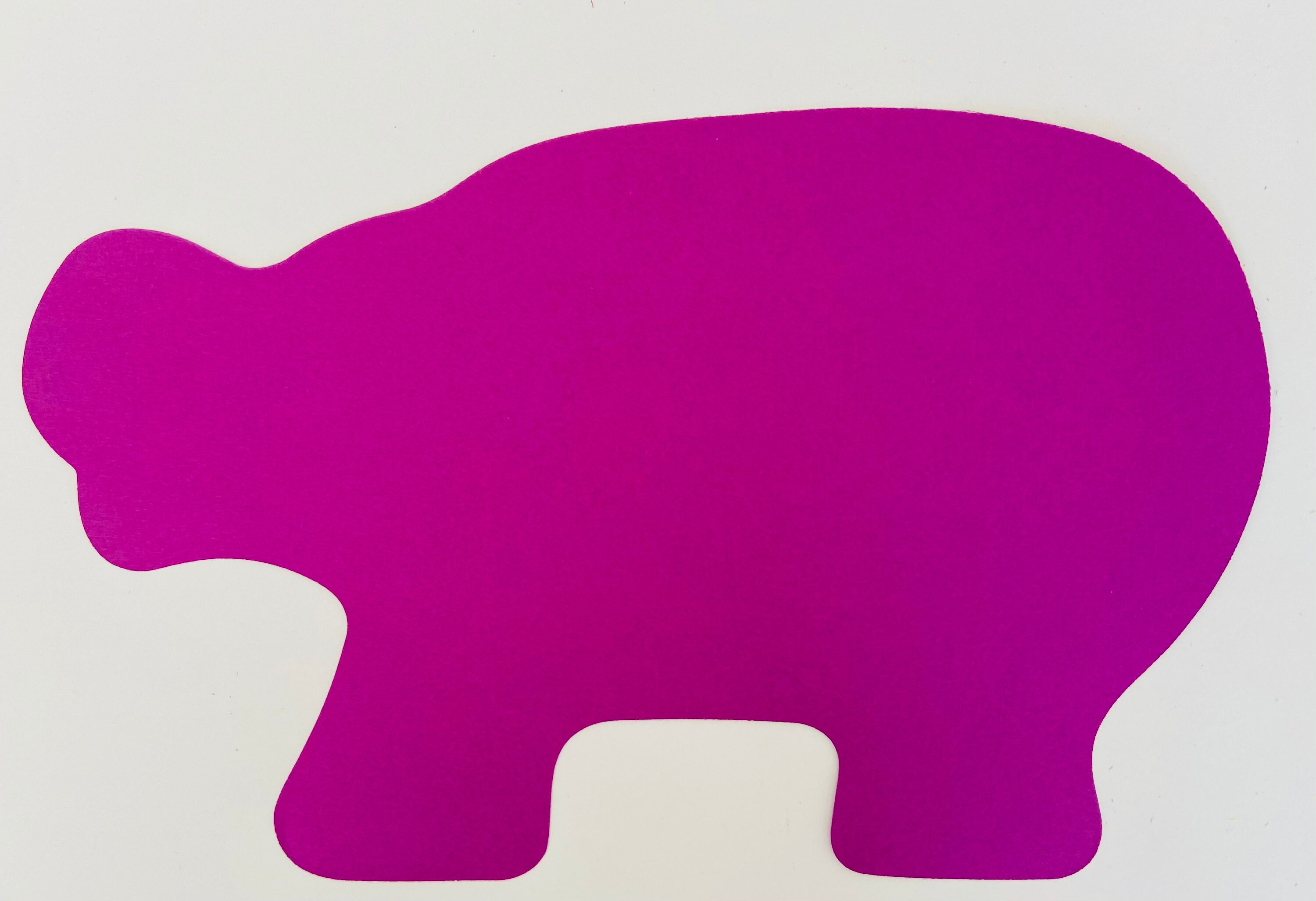 Super Cut-outs - Assorted Color Hippo - Etsy