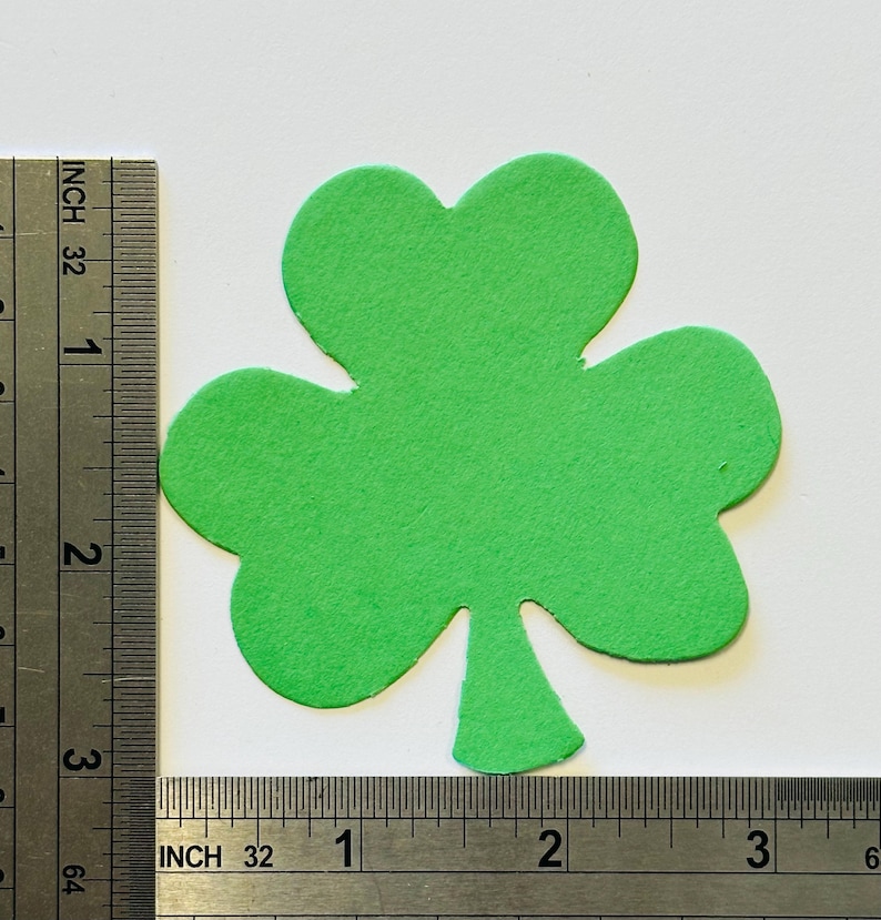 Creative Cut-outs - Assorted Green Shamrock - Etsy