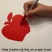 Creative Cut-outs - Tri-color Apple - Etsy
