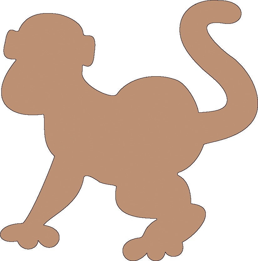 Monkey Sticky Notepad - Etsy