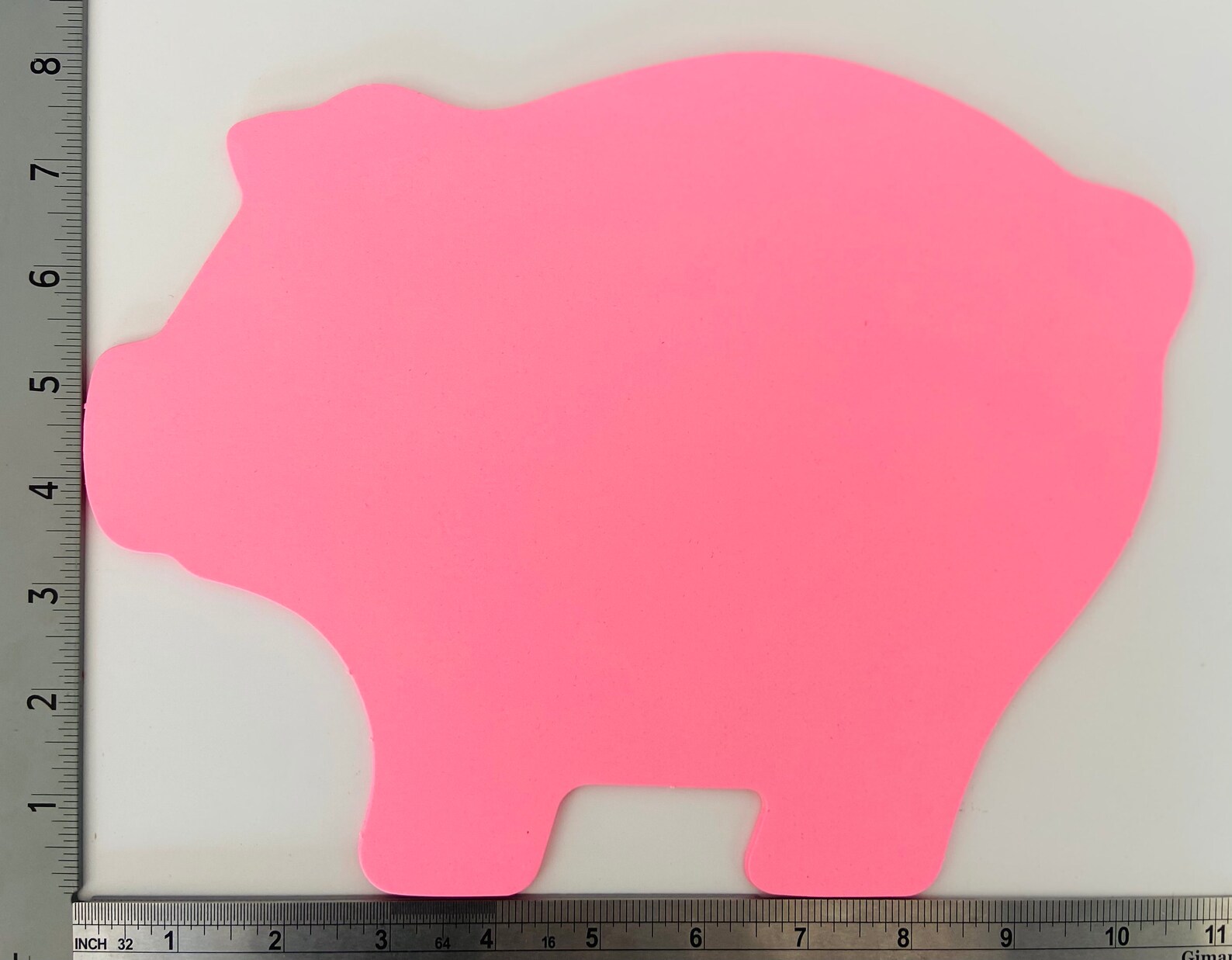 Super Cut-outs - Single Color Pig - Etsy