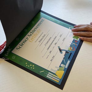 Recognition Certificates - Science Achievement, 30 Certificates 11x8 ...